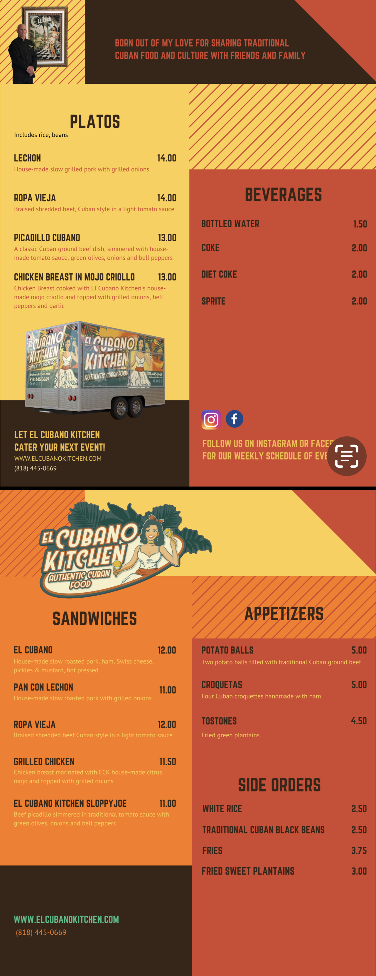 El Cubano Kitchen: Catering Orange County - Food Truck Connector