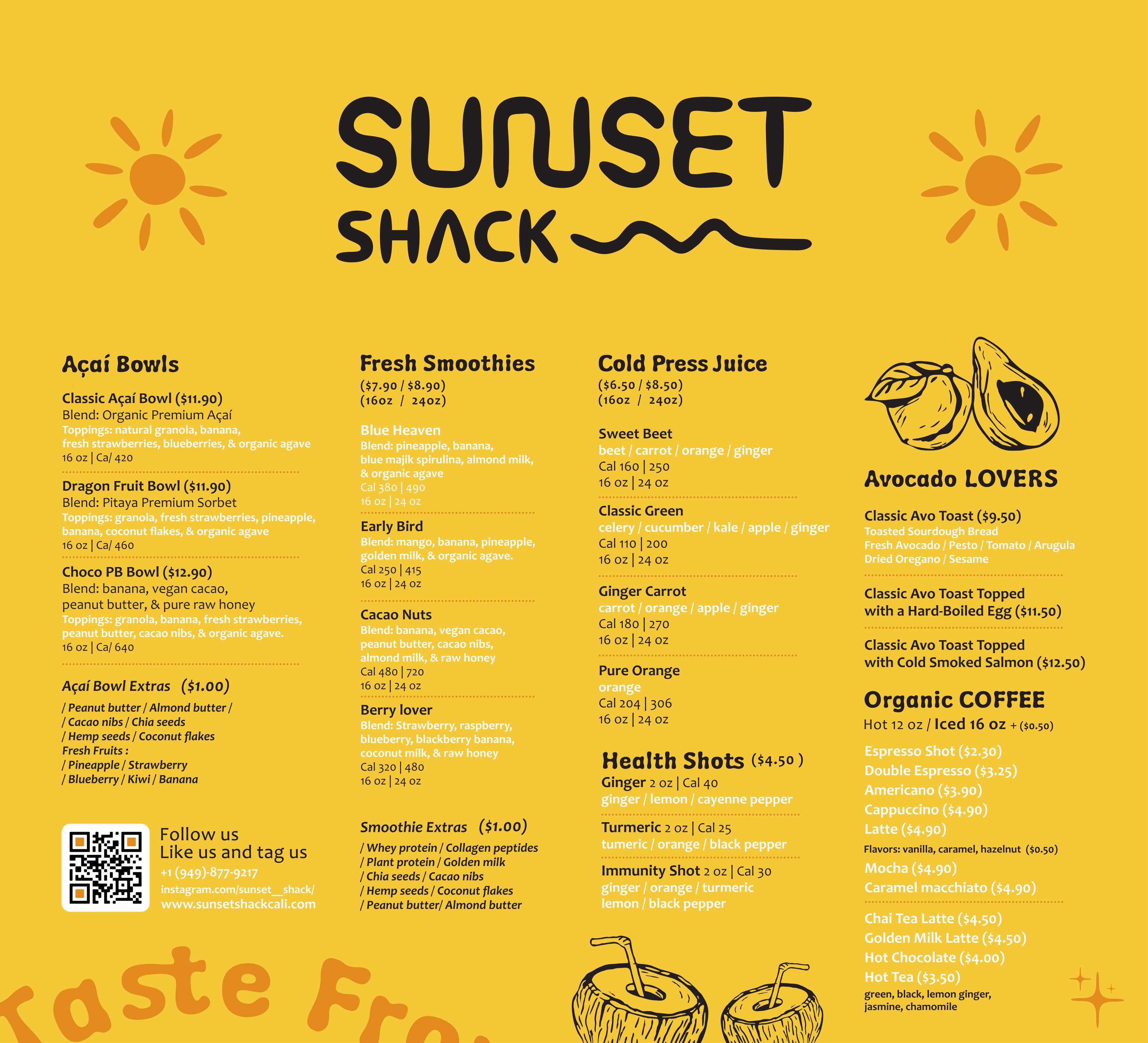 Sunset Shack Catering Orange County - Food Truck Connector