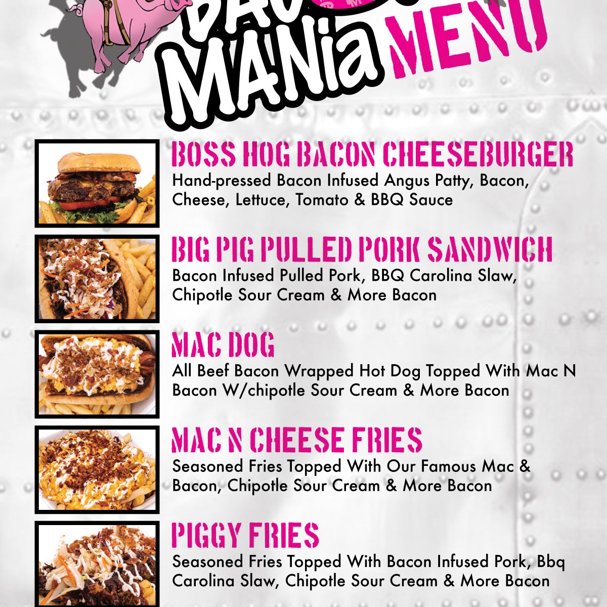 Bacon Mania Catering Sacramento - Food Truck Connector